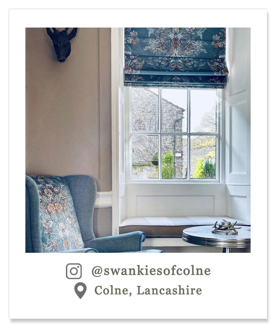 Designer Velvet Curtains and Blinds Fabric by Becca Who