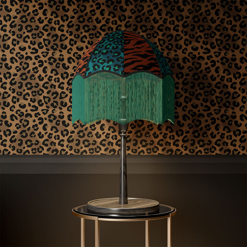 Designer Tiger Print Velvet Furnishing Fabric | Becca Who