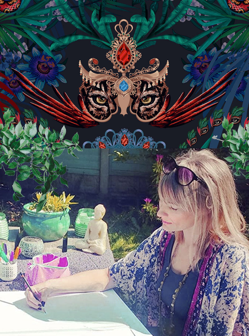 Becca Who | Designer Fabric for Interiors & Luxury Wallpaper